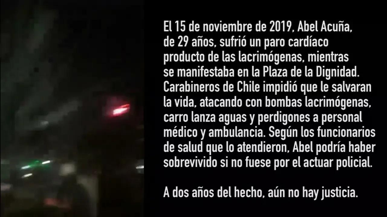 "A dos años del asesinato de Abel Acuña, exijimos justicia!!" Piola Vaguita