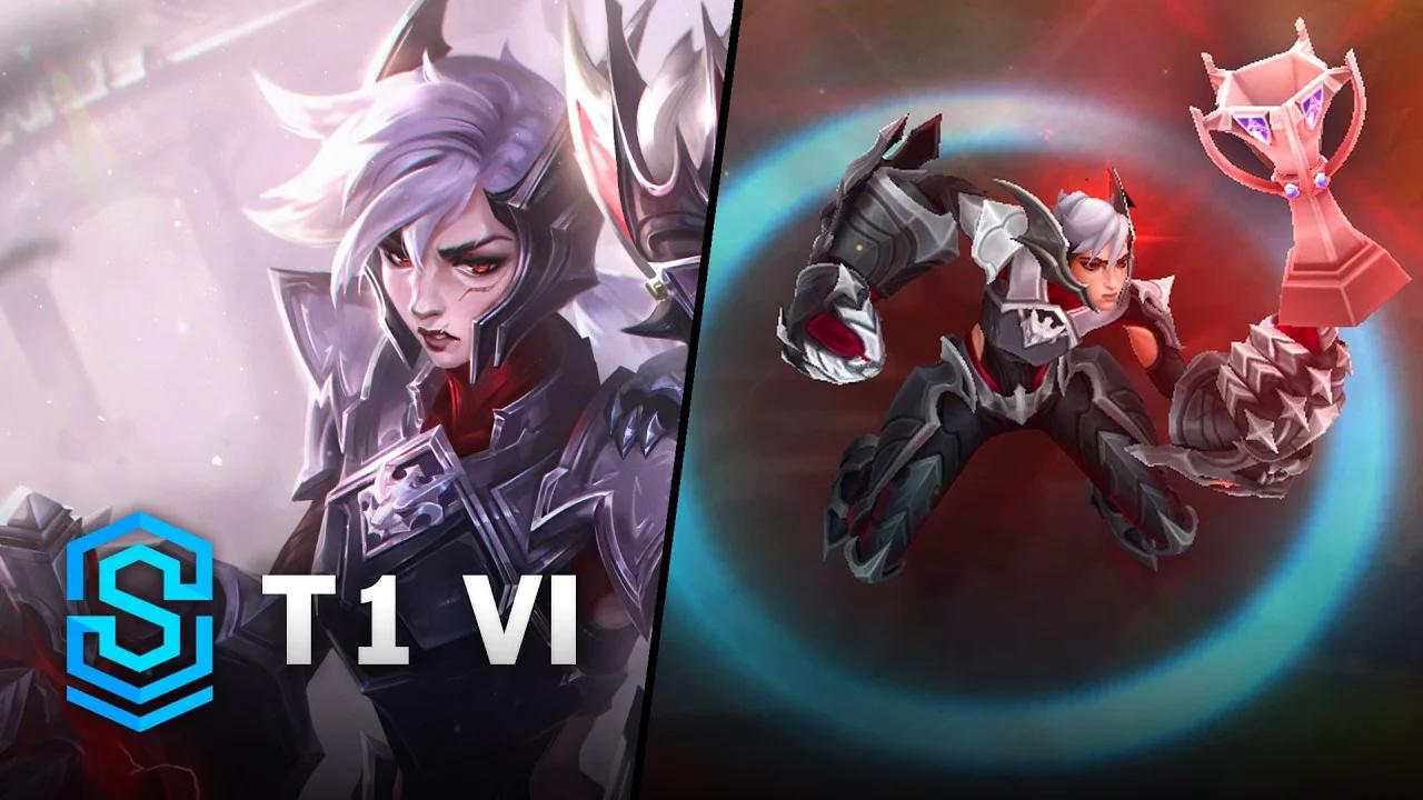 T1 Vi Skin Spotlight - Pre-Release - PBE Preview - League of Legends