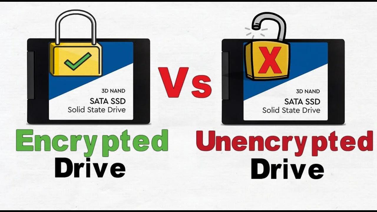 Encrypted vs Unencrypted Hard Drive
