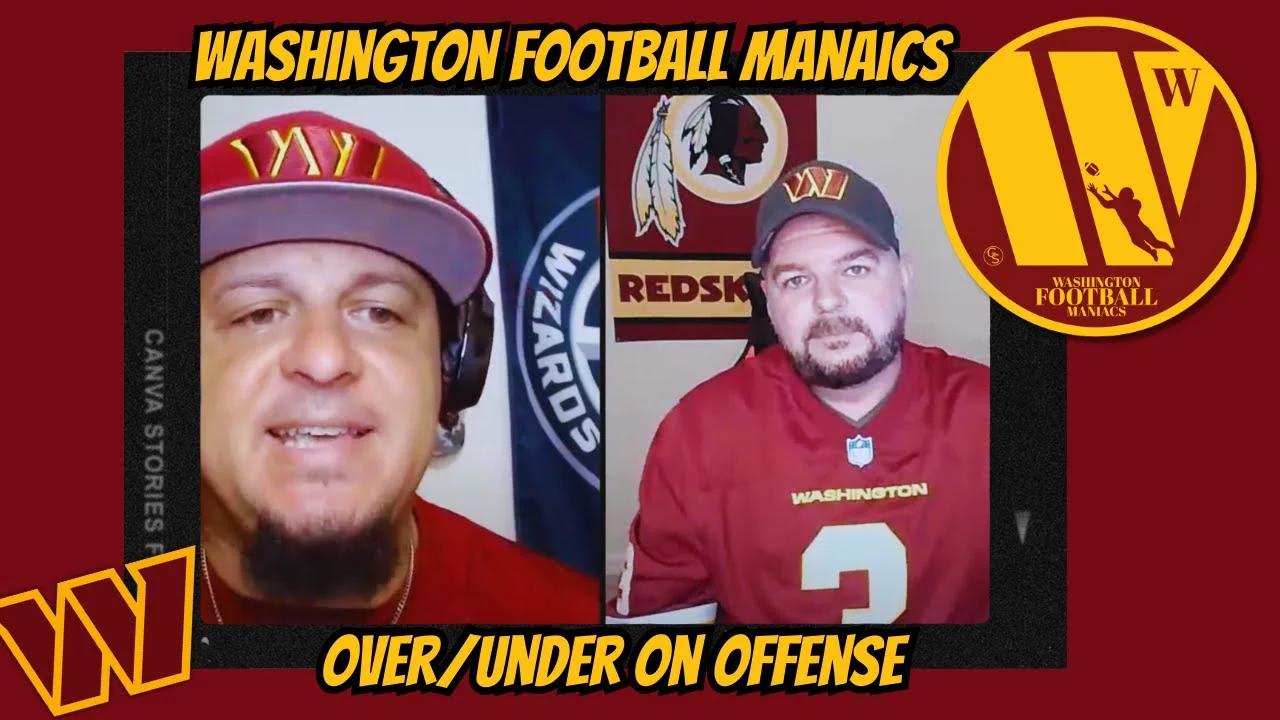 Washington Commanders Over/Under For The Offense In 2023!