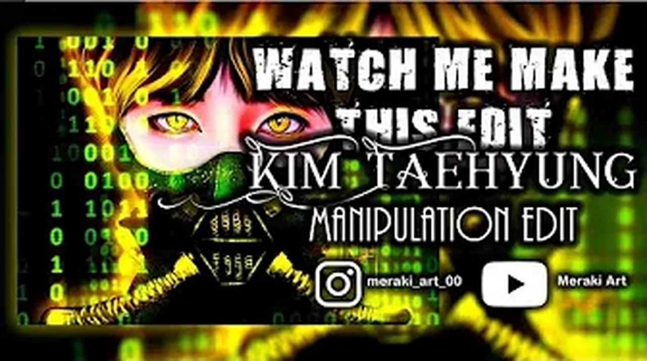 ibisPaint X │Speed Edit - Taehyung edit V(BTS)💜💜💜