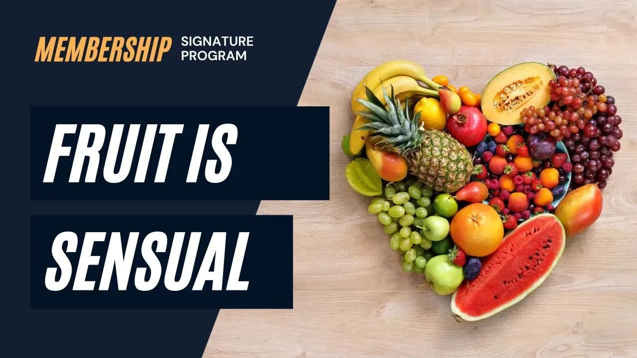 Fruit Is Sensual - Interview with Anthony Serna