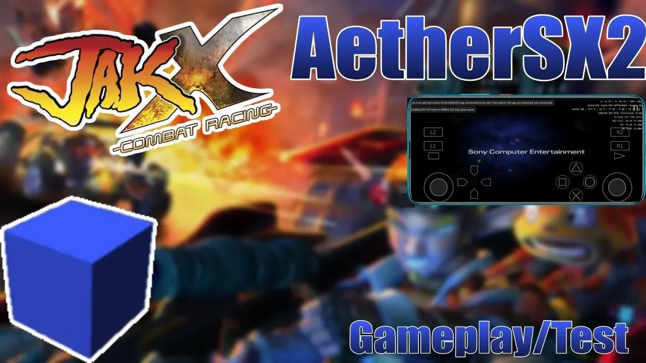 AetherSX2 - Jax X Combat Racing Gameplay/Test- Snapdragon 865