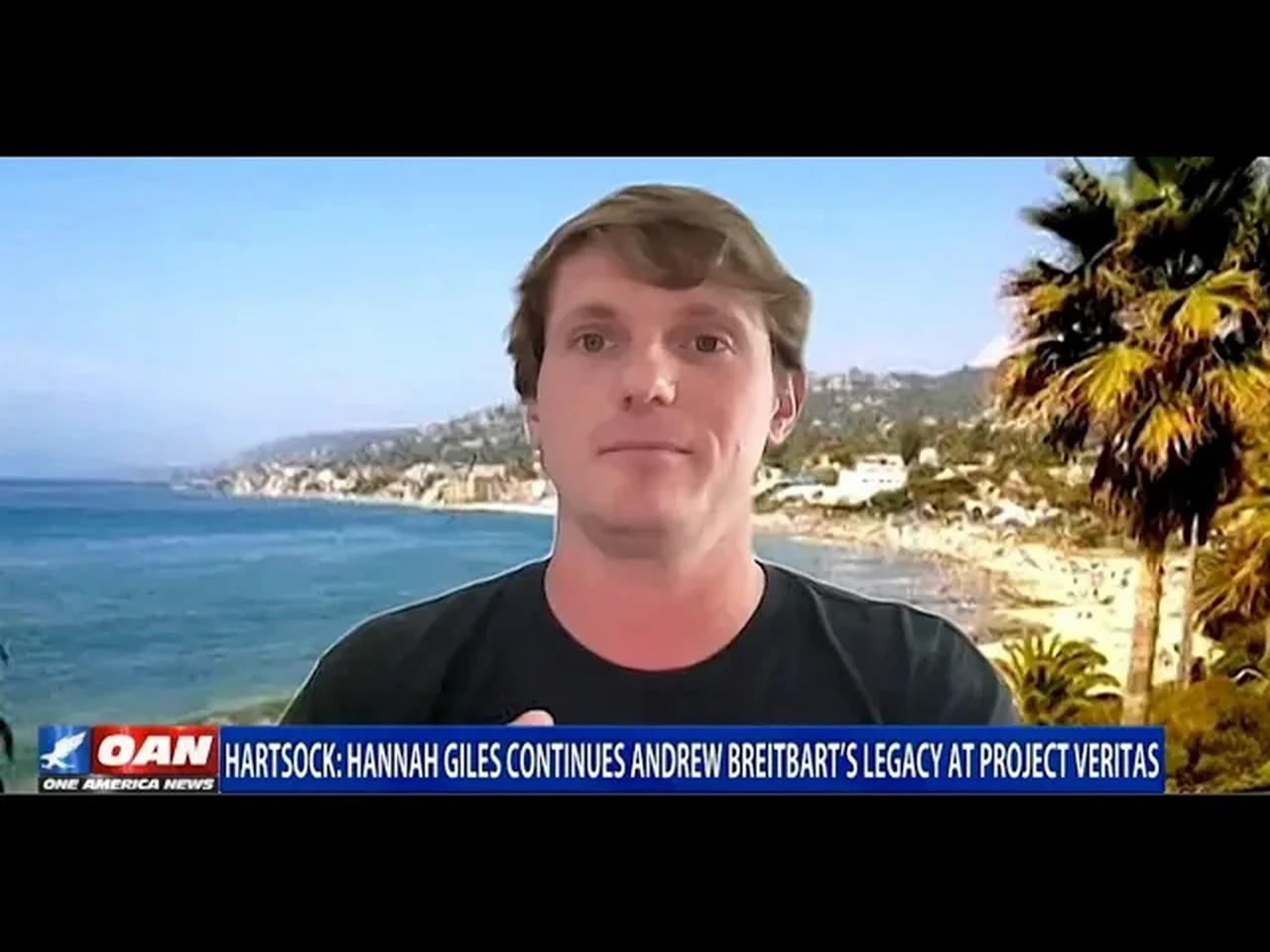 Veritas Chief Journalist Christian Hartsock on OAN to Discuss Hannah Giles as CEO & Veritas' Legacy