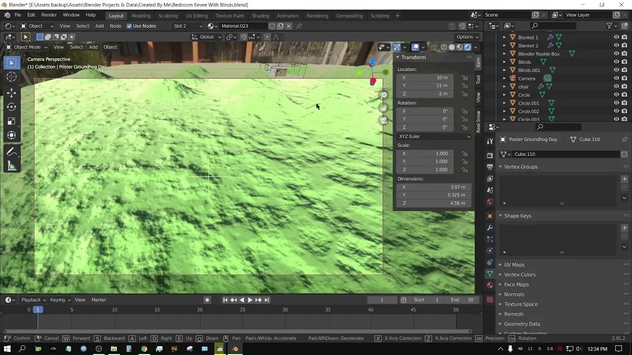 Eevee Viewport Rendering Test With Rtx 3070 Blender