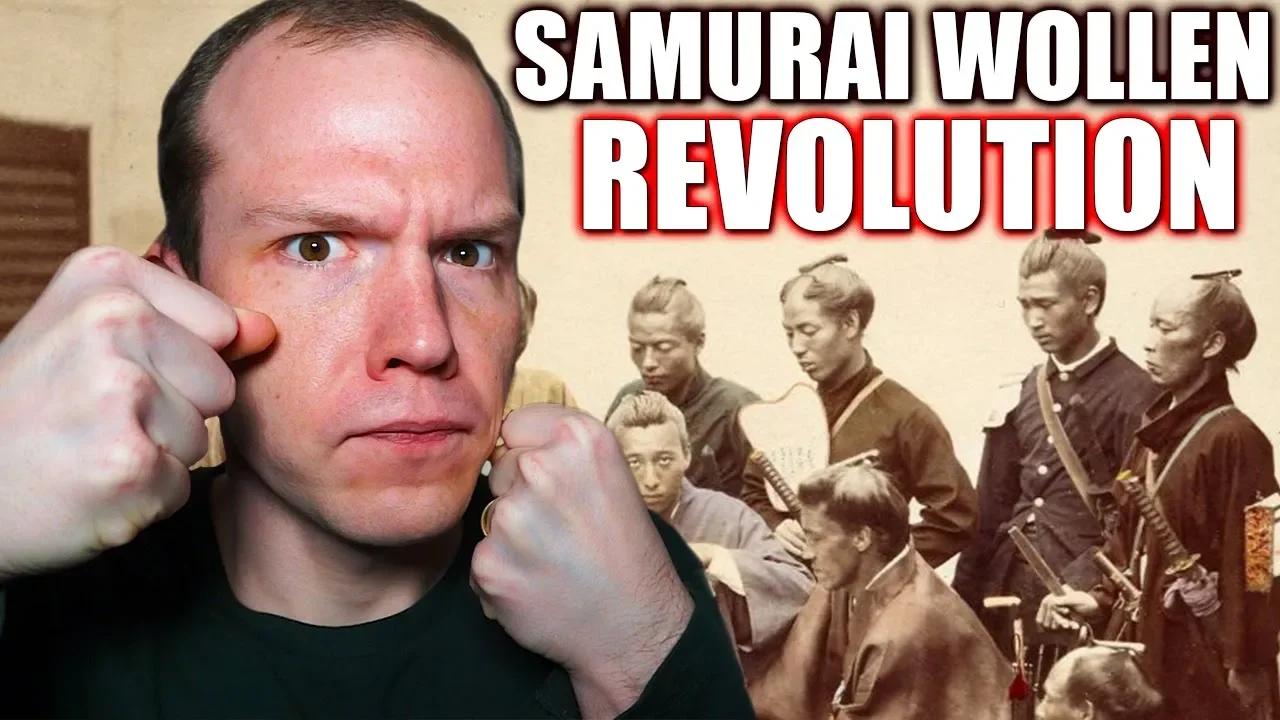 Samurai wollen Revolution und schwere Erdbeben in Japan