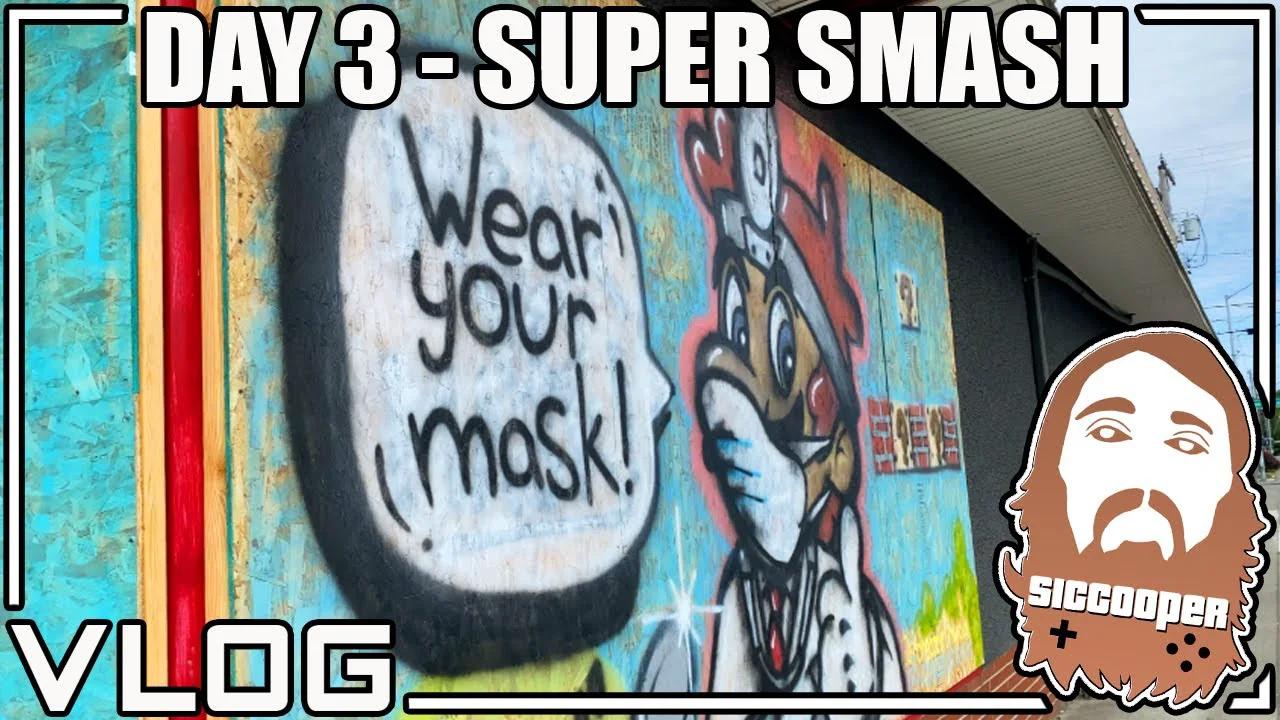 Seattle Video Game Hunting Road Trip Day #3 - Super Smash Games | SicCooper