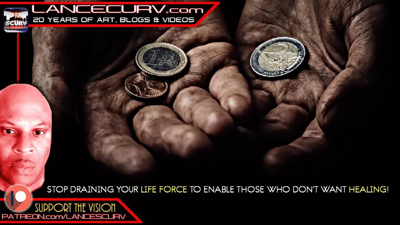 STOP DRAINING YOUR LIFE FORCE TO ENABLE THOSE WHO DON'T WANT HEALING ...