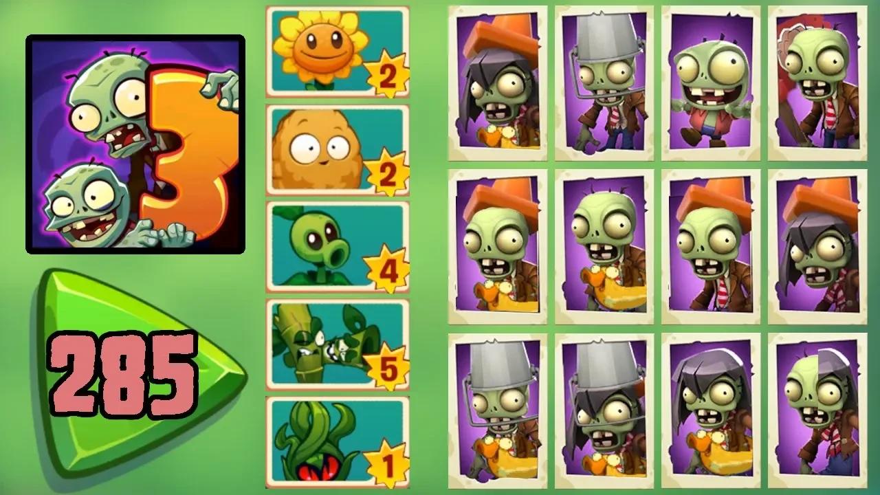 Plants vs. Zombies 3 - Dave's House Level 285 [No Boosters]