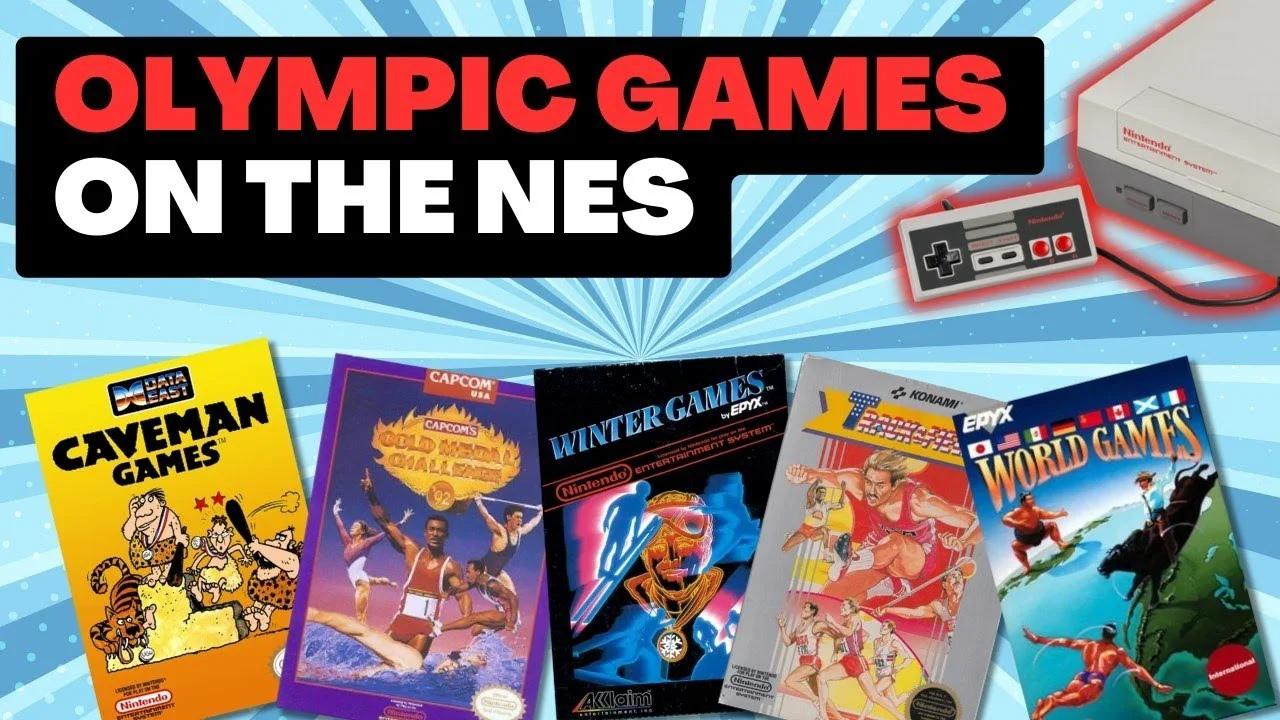 GOLD MEDAL WINNING Olympic Games NES