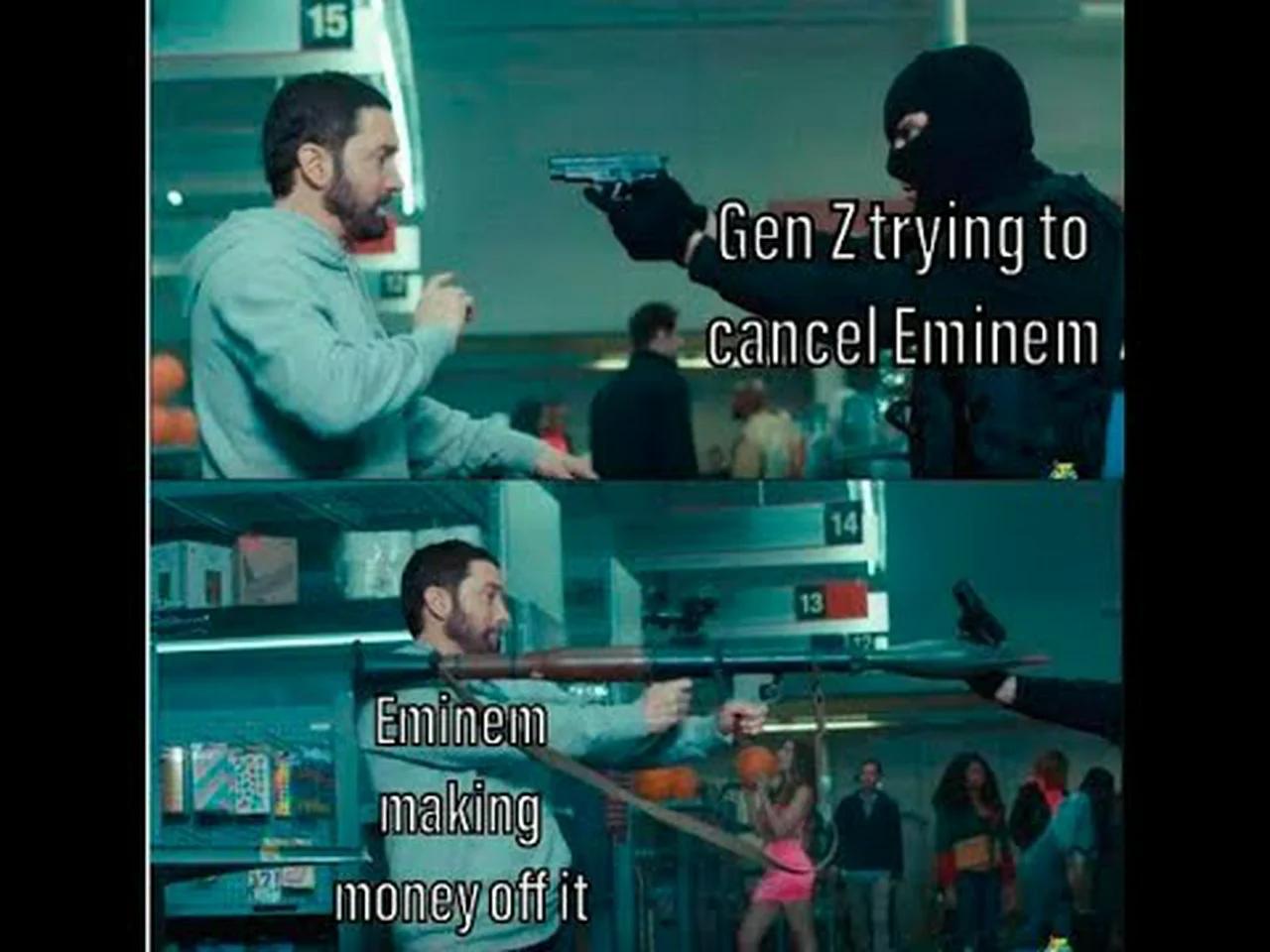 Eminem is back and Gen Z is having a meltdown - WTF LIVE BYTE SIZE
