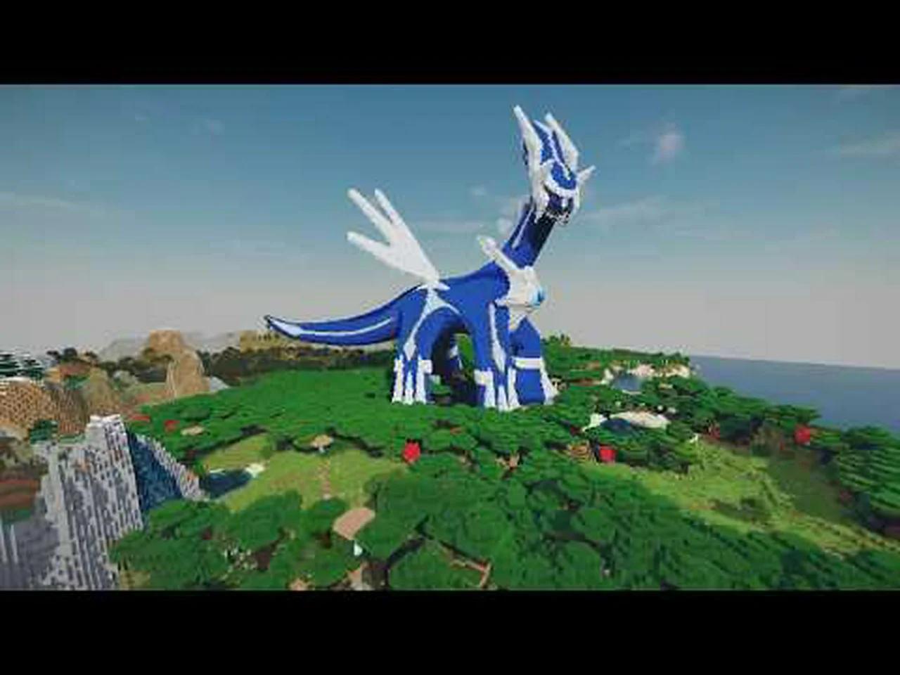 Minecraft Dialga Build - Pokemon