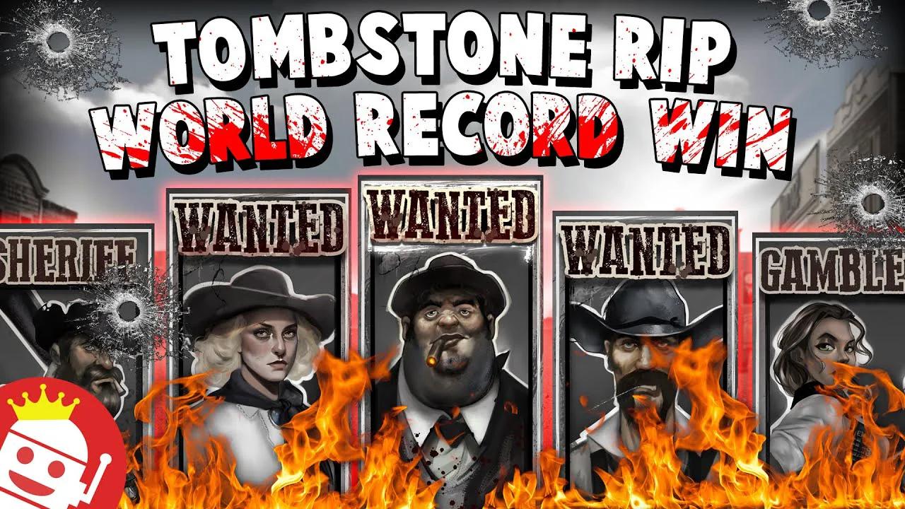 💥 PLAYER LANDS TOMBSTONE RIP MAX WIN! 300,000X 💥 NATURAL BONUS TRIGGER!!!