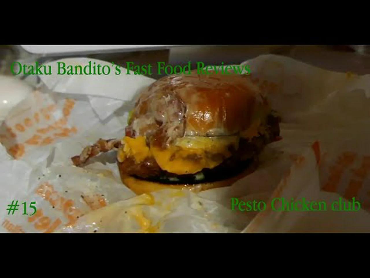 Otaku Bandito Fast Food Reviews #15: Burger King Pesto chicken club