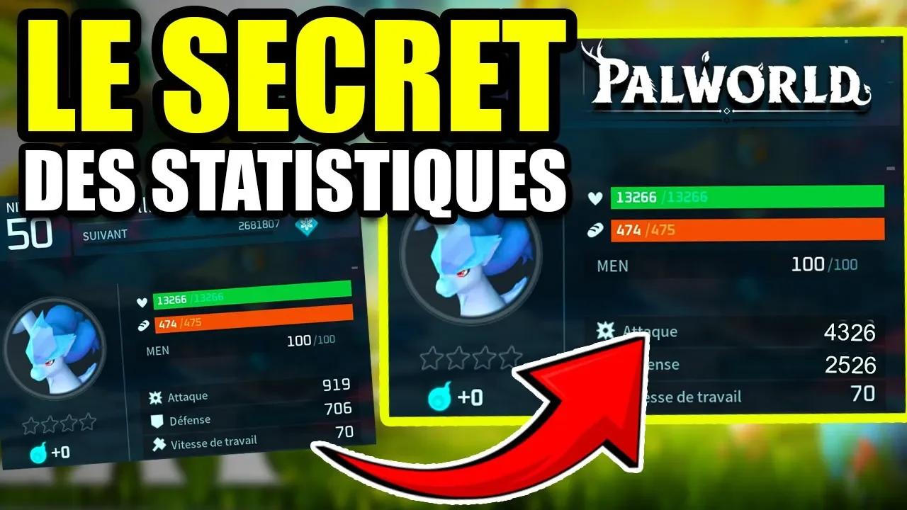 PALWORLD - Obtenir Les Pals Les PLUS FORT Avec le Guide IV Stats: #palworld