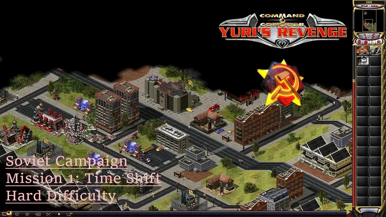 Command And Conquer: Yuri's Revenge - Soviet Mission 1: Time Shift ...