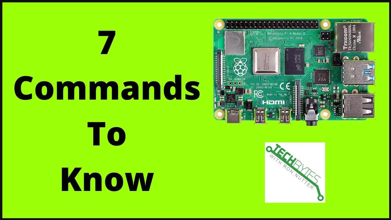 7 Raspberry Pi commands you need to know