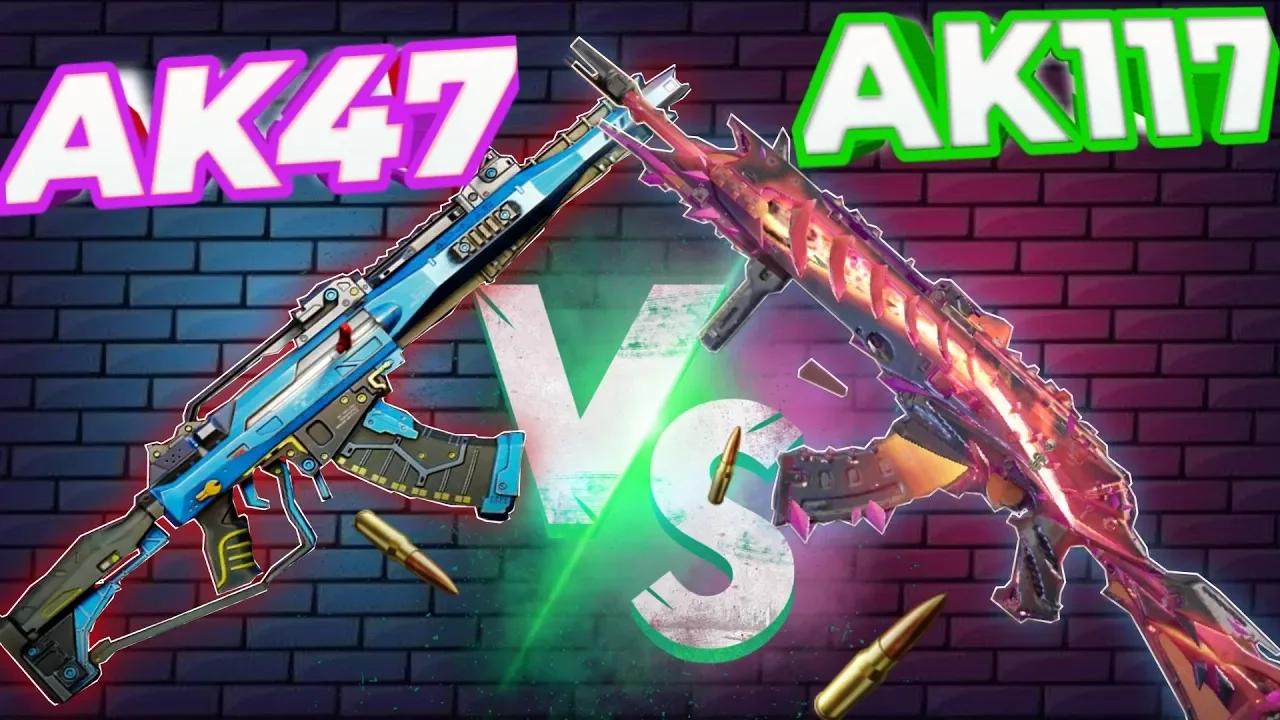 ¿CUAL ES LA MEJOR ARMA PARA EL BATTLE ROYALE? | AK 47 VS AK 117 | COD MOBILE BATTLE ROYALE