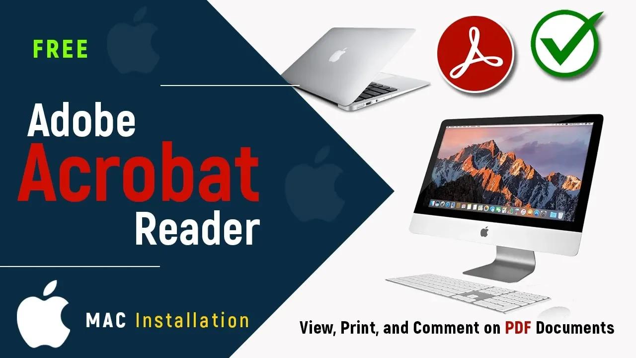 How to Install Adobe Acrobat Reader for Free on MAC OS