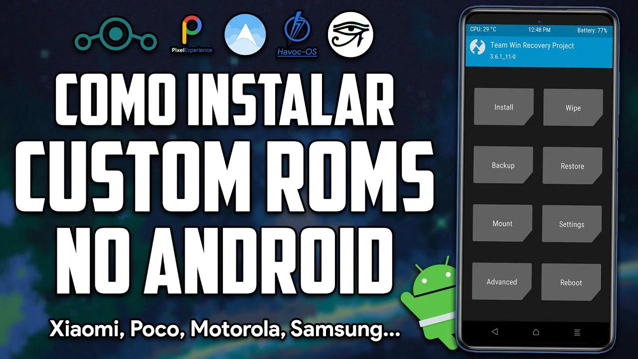 Como Instalar uma Custom ROM no seu ANDROID! | Poco X3 Pro, Poco F3 ...