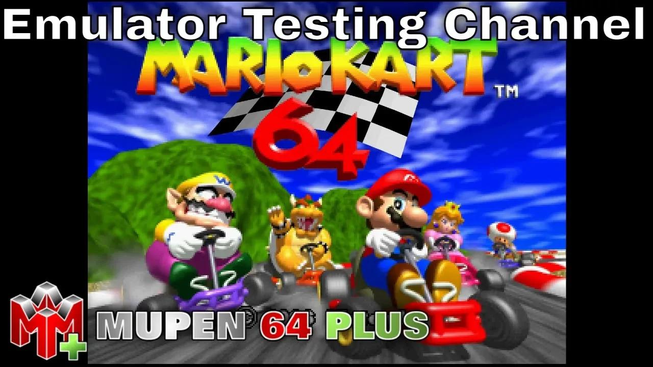 Emulator Mario Kart 64