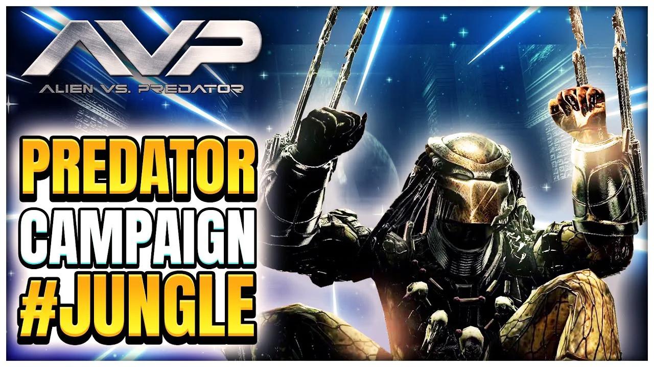 Aliens Vs Predator - Jungle (Predator Campaign) 2K 60ᶠᵖˢ - Game ...