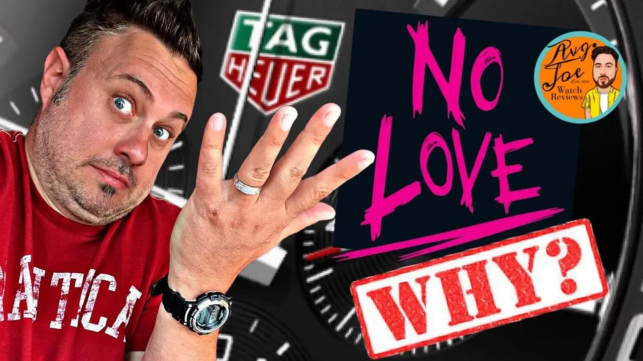 Decoding Tag Heuer: The Love-Hate Relationship with Watch Enthusiasts