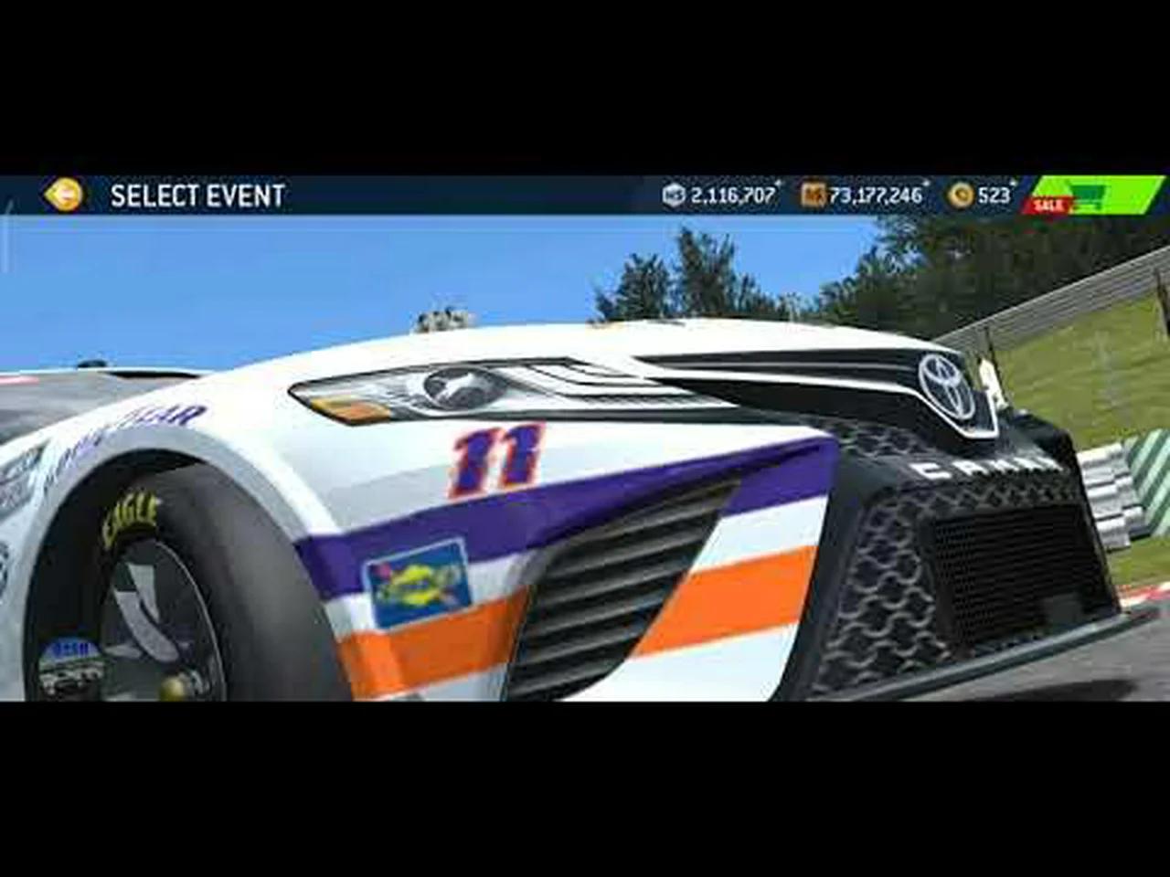 Real Racing 3–NASCAR–2023 Season–Tiers