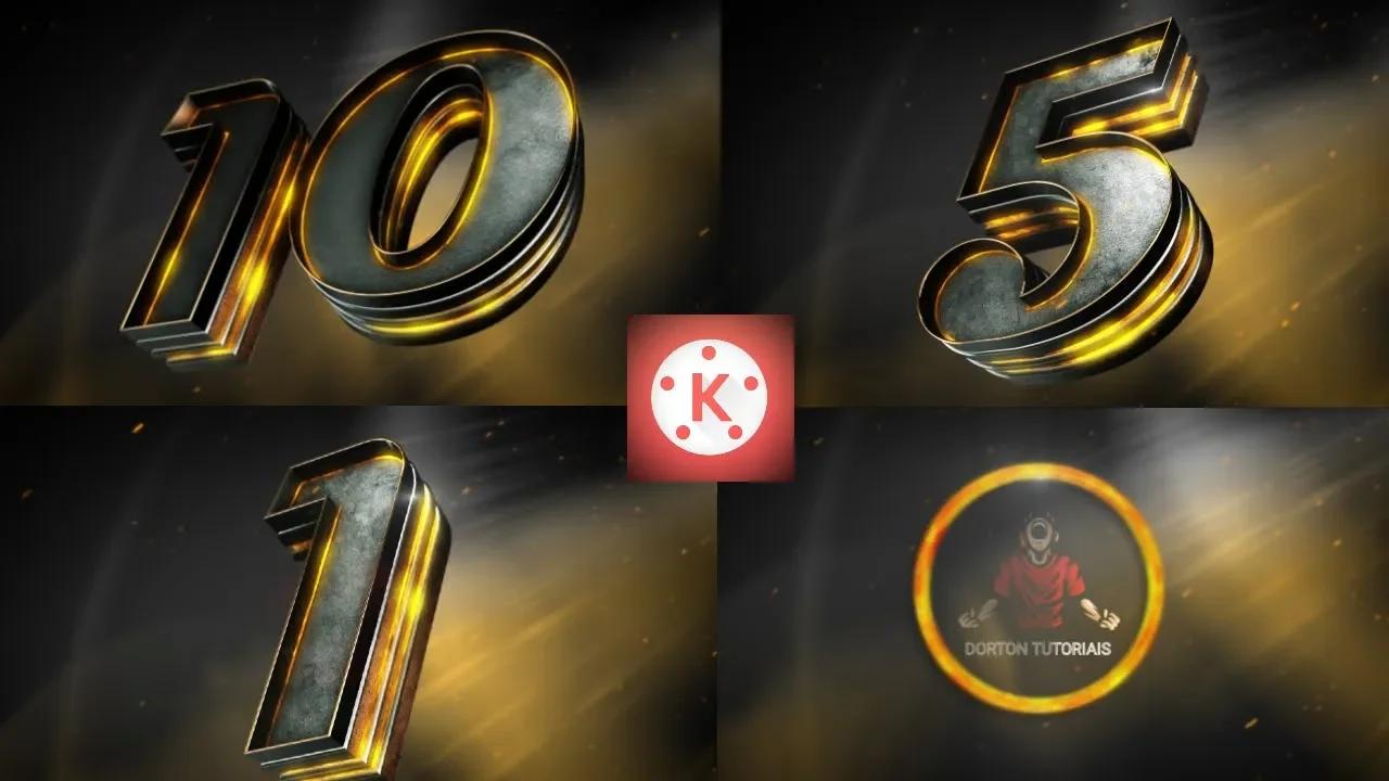 💥Como fazer o Epic 3D Intro Open no Android || Tutorial Kinemaster🔥🔰🎬