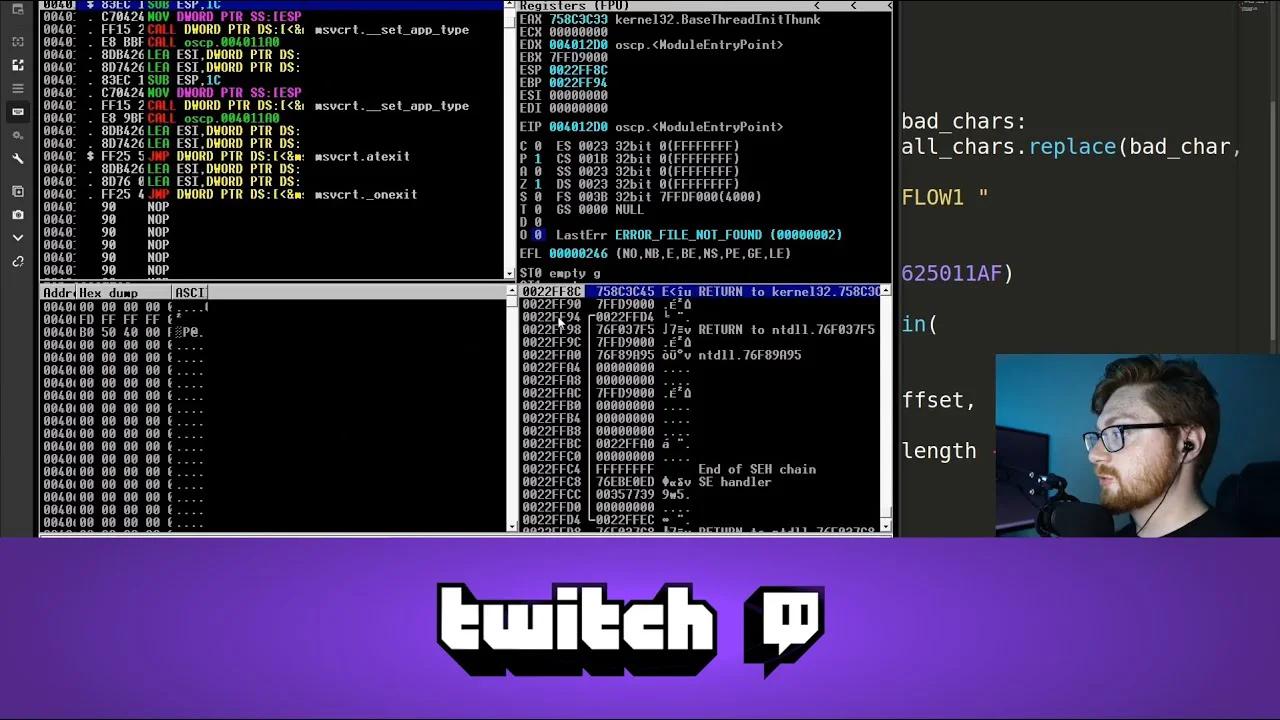 Vod Tryhackme Buffer Overflow Prep