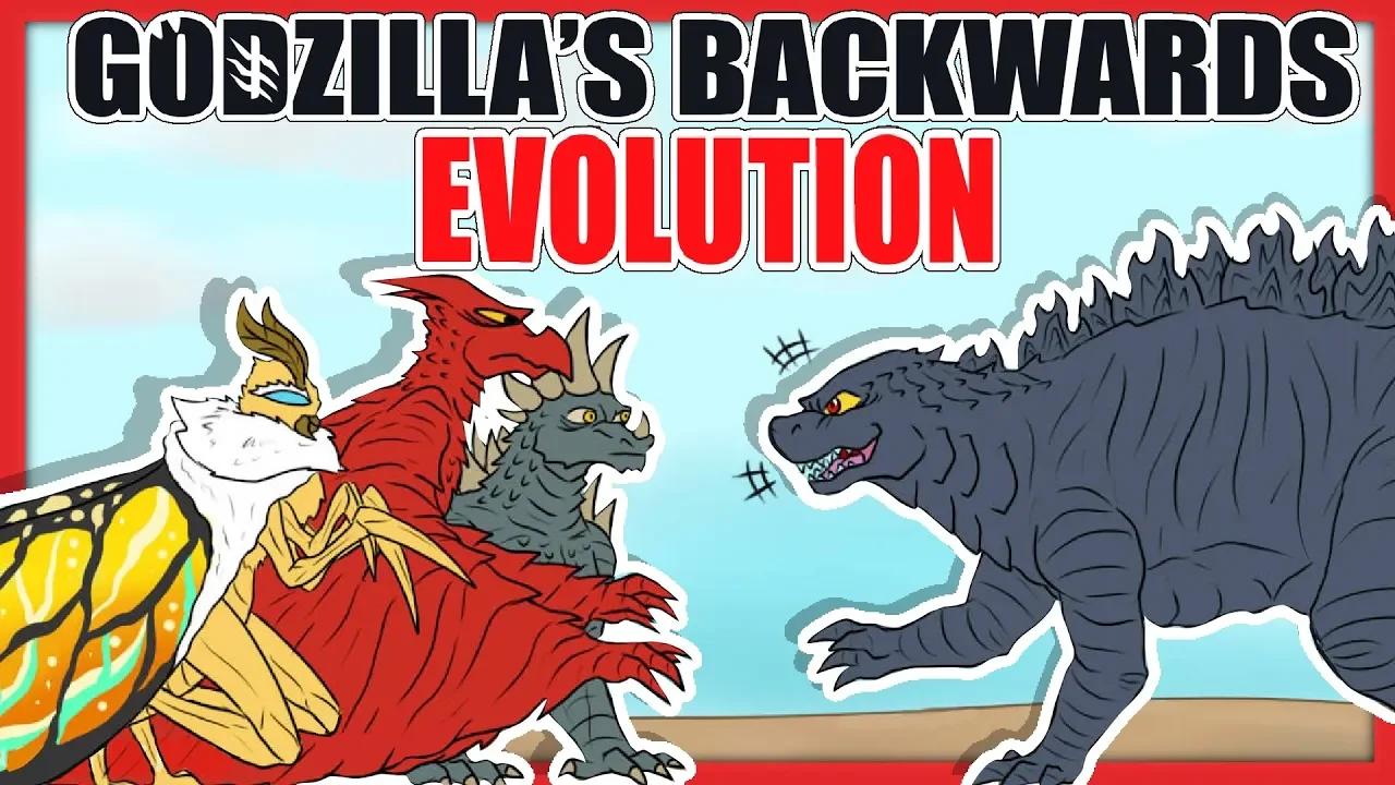 Godzilla's Backwards Evolution (Godzilla Comic Dub)