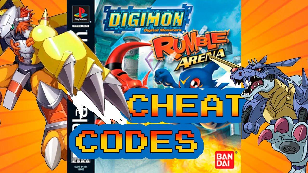 Digimon Rumble Arena Cheat Codes [PS1]
