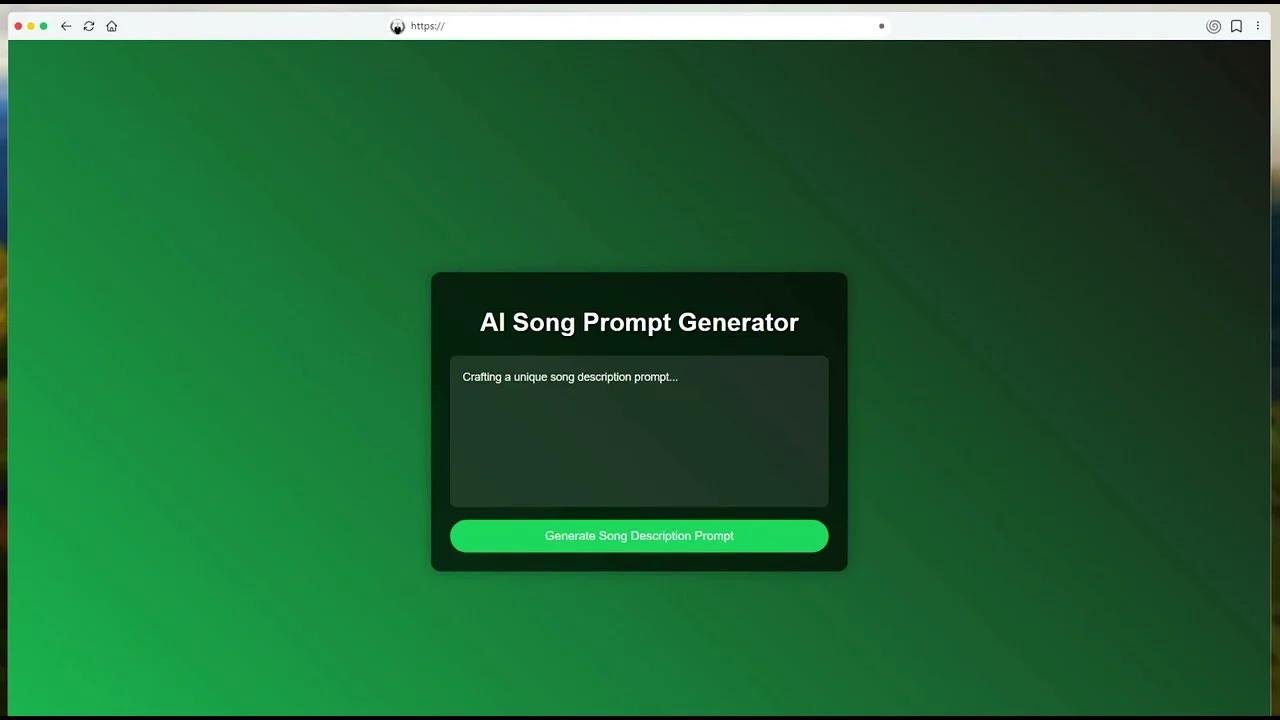 Prompt Generator App