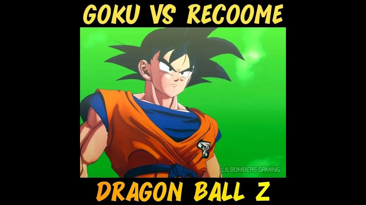 Goku Vs Recoome - Video Game #dragonballz #dragonball #dbz #dbs #goku # ...