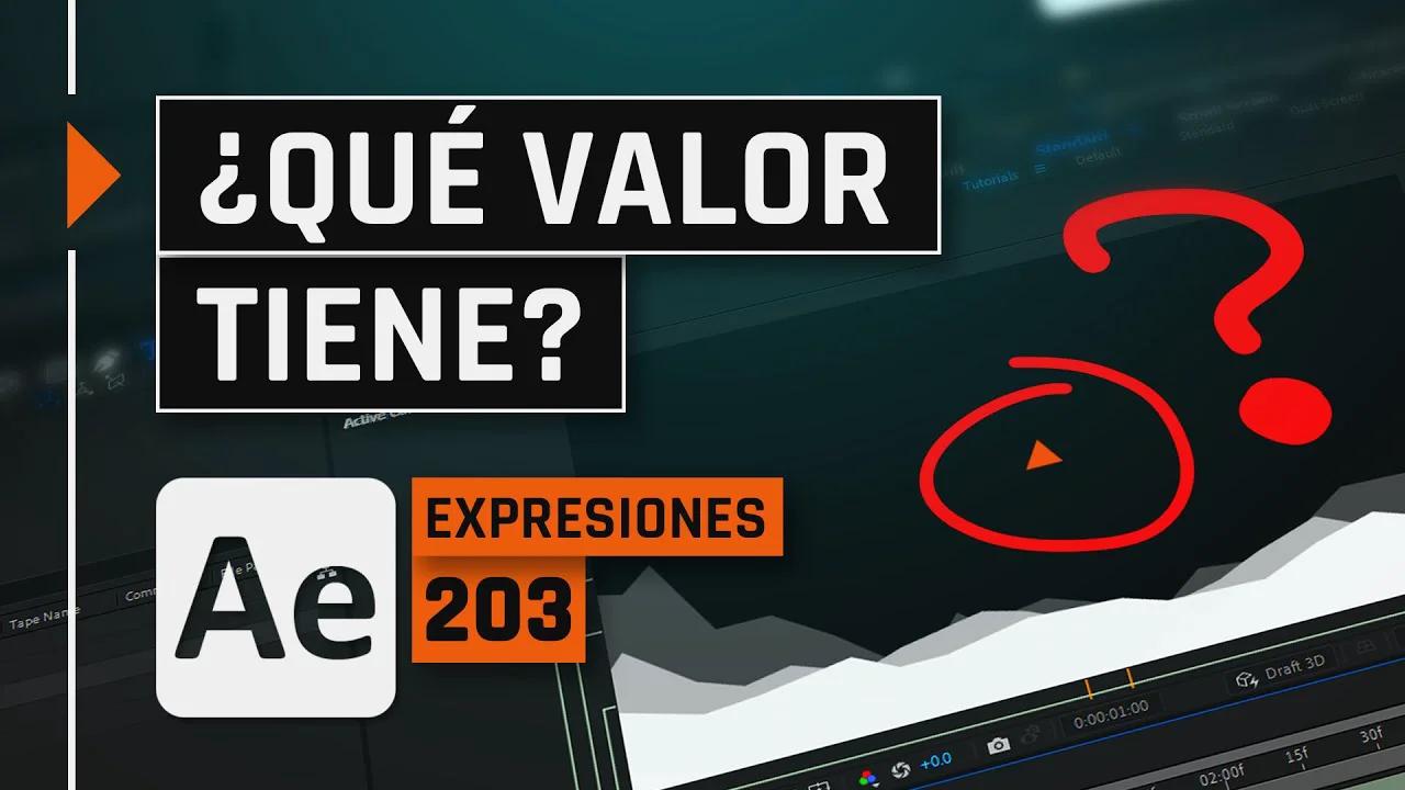 ¿Que es la Expresión VALUE en After Effects? - 203