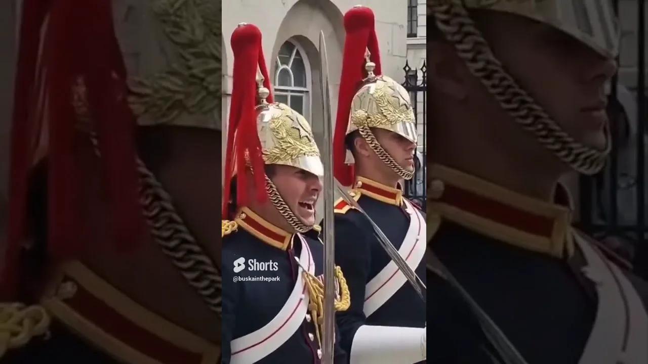 Corporals and captains return swords #horseguardsparade