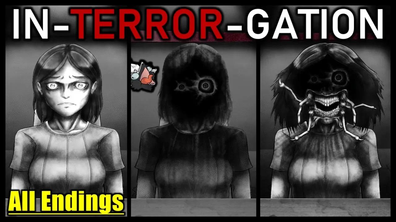 (All Endings) Can you Interrogate An Entity? | IN-TERROR-GATION