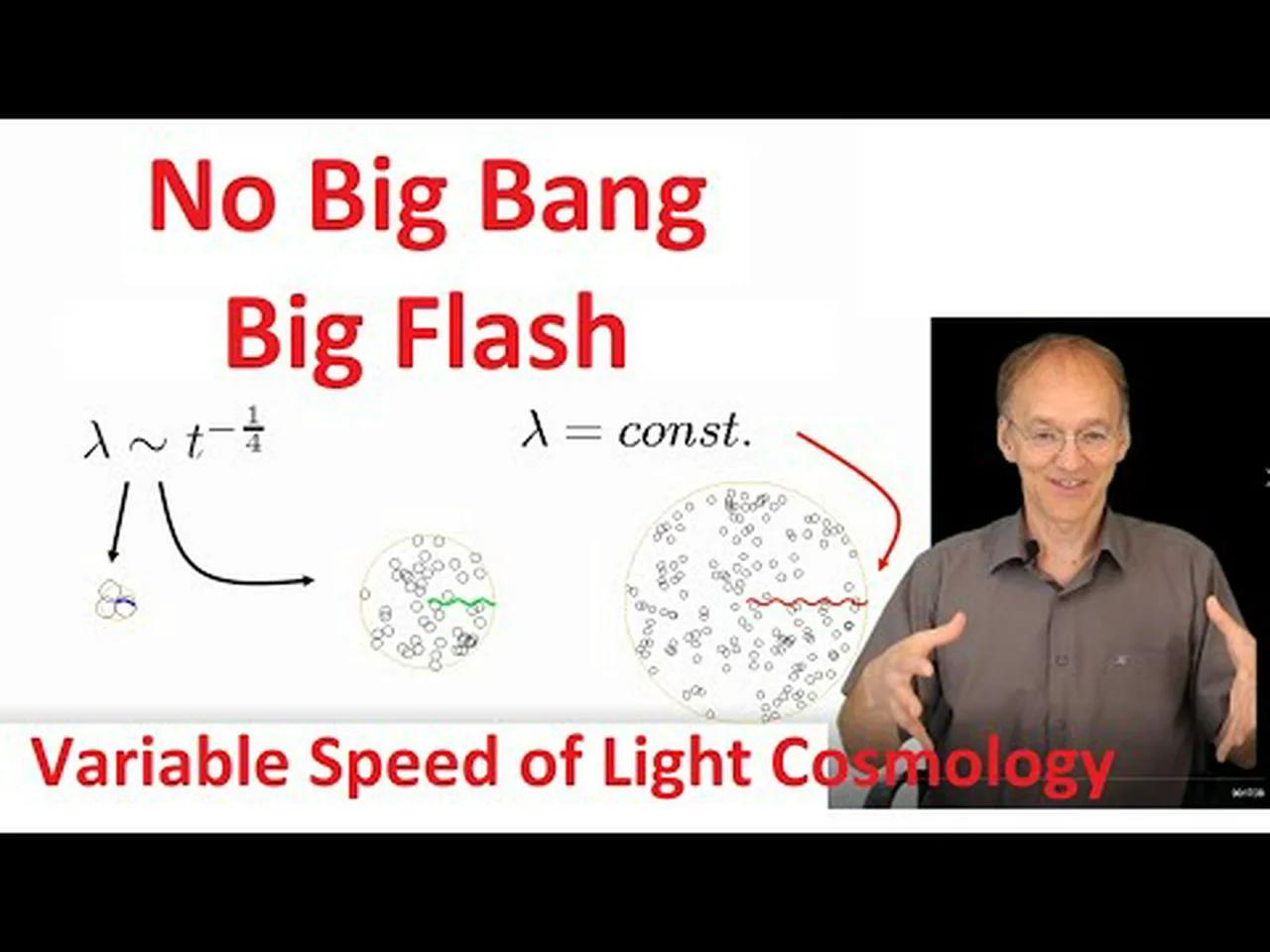 No Big Bang but Big Flash: Variable Speed of Light Cosmology