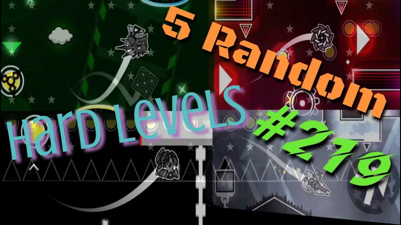 [GD] 5 Random Hard Levels #219 (Mobile)