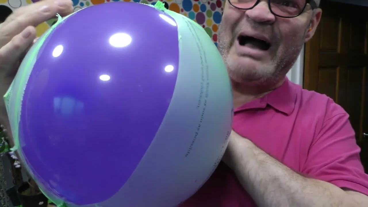 First Balloon Bursting Inside A BAG Tangobaldy™