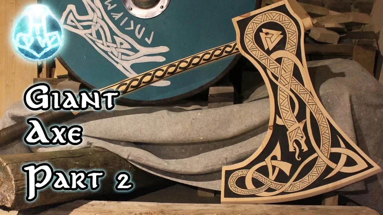Viking Bearded Axe "The Giant Slayer" Part 2