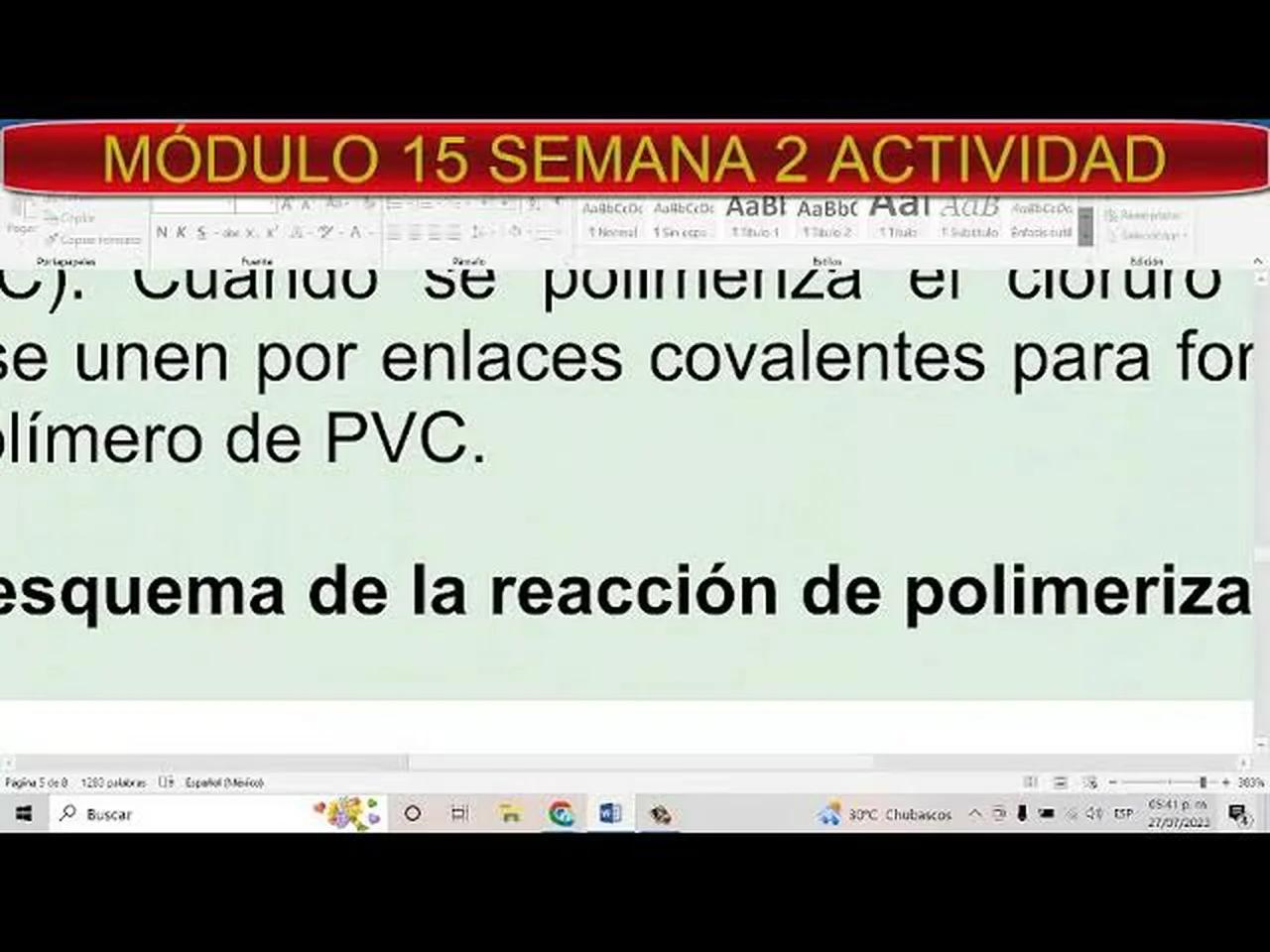 MÓDULO 15 SEMANA 2 ACTIVIDAD INTEGRADORA 3