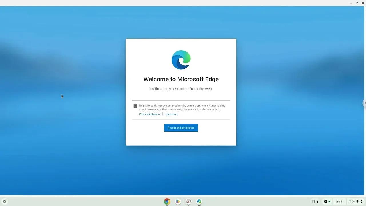 How to install Microsoft Edge Dev on a Chromebook