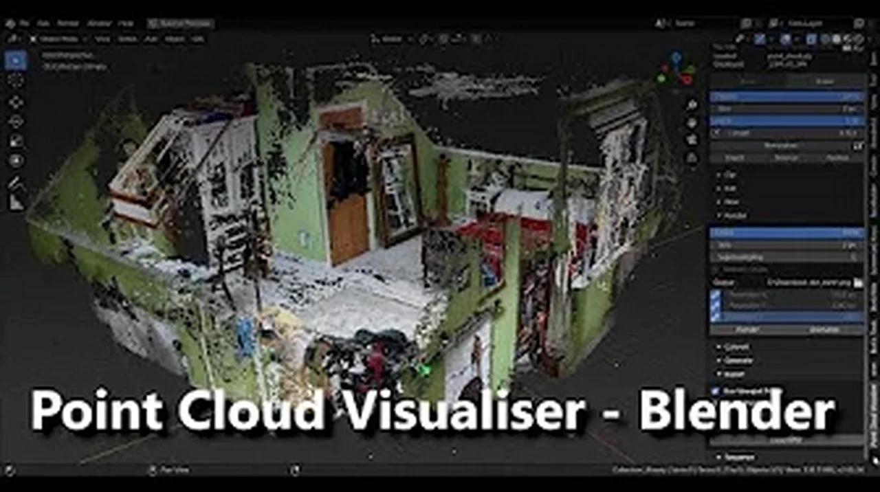 Point Cloud Visualizer Blender
