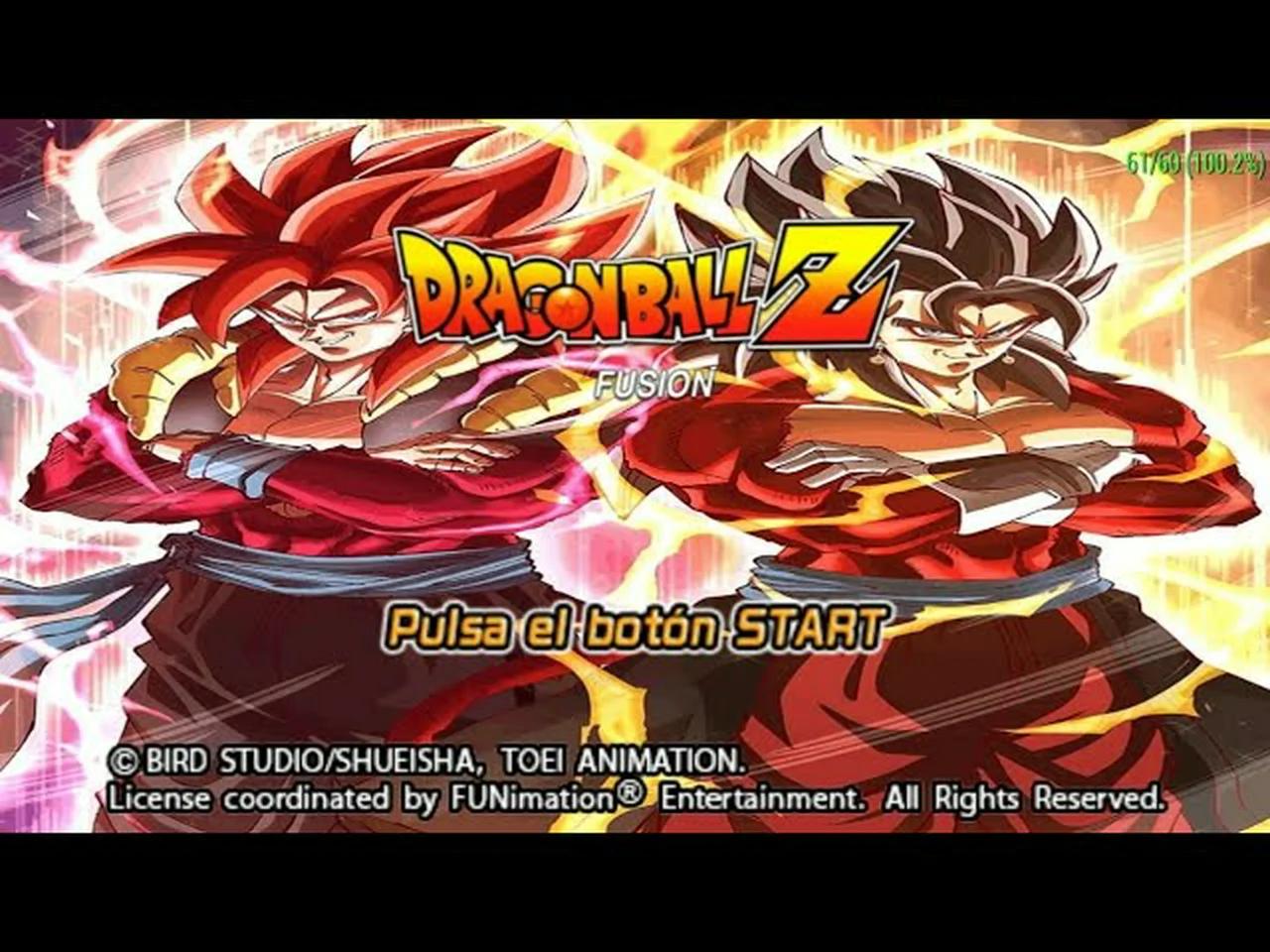 🤩 [INCRÍVEL] DRAGON BALL Z FUSION DBZ TTT MOD COM MENU PERMANENTE! ISO ...