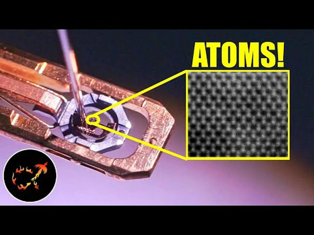 This insane machine can see ATOMS!