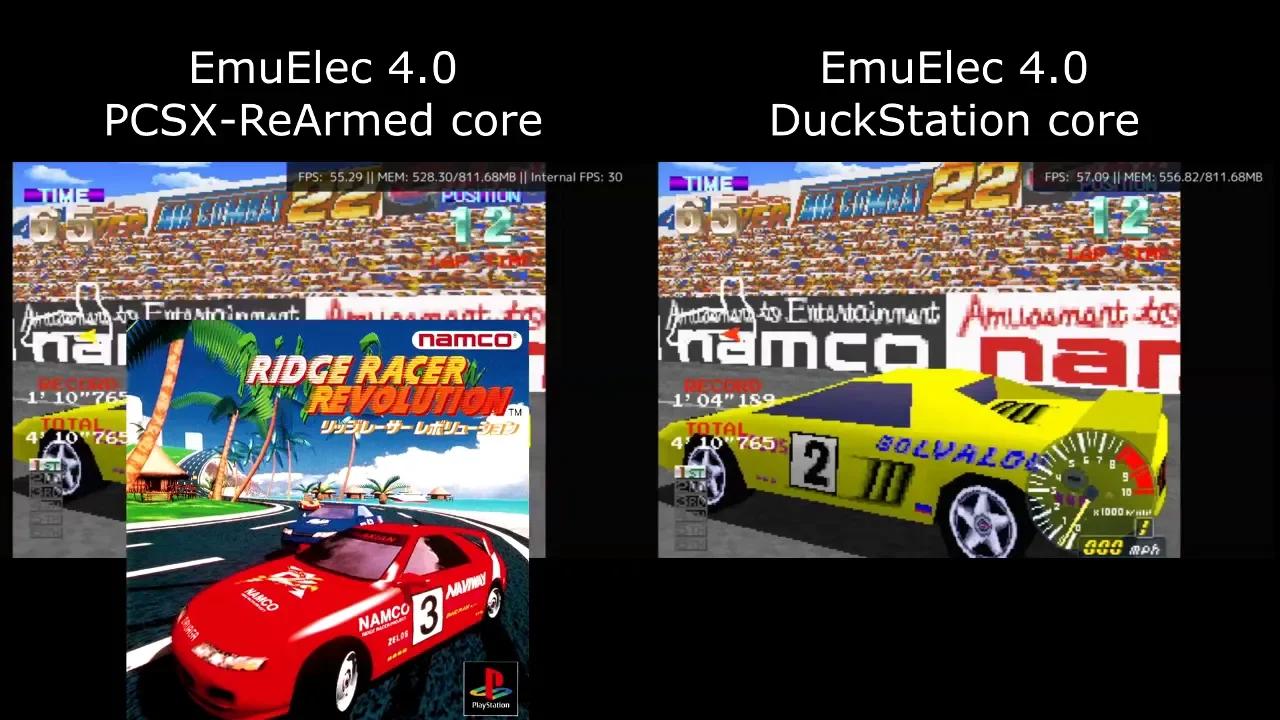 Super Console X - DuckStation vs PCSX-ReArmed / EmuElec 4.0