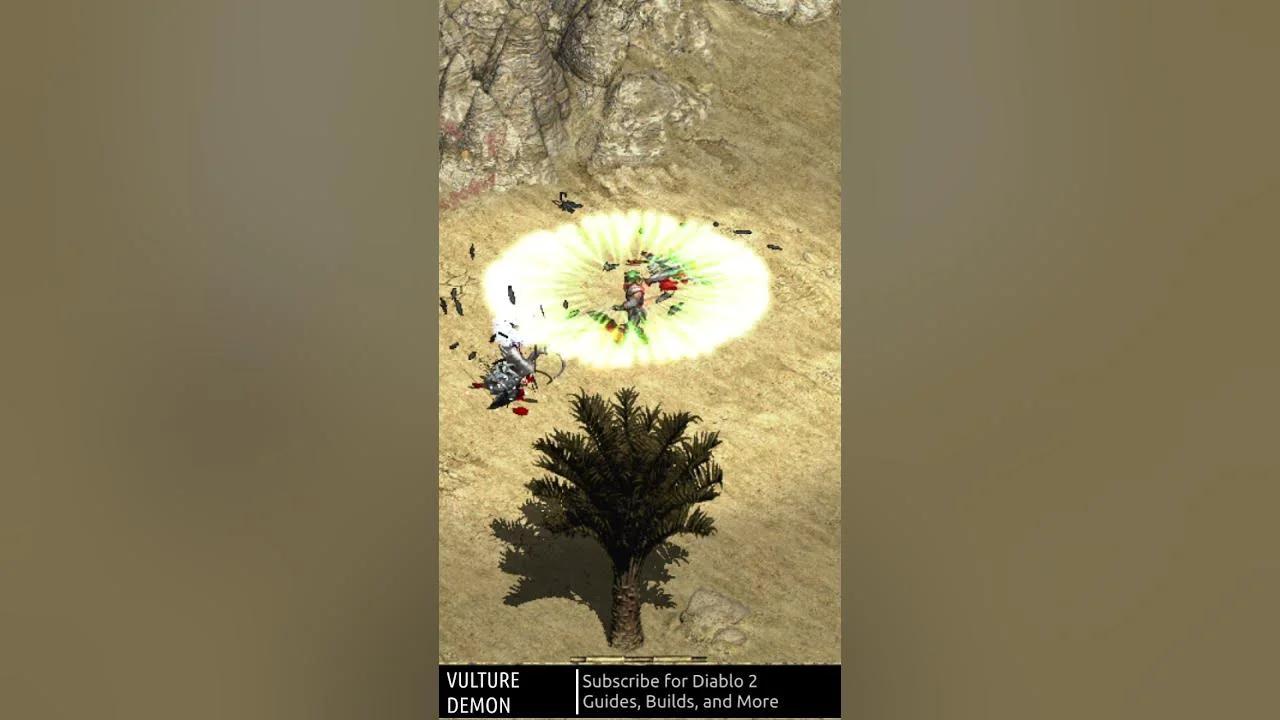 Vulture Demon - Diablo 2 Monsters #shorts
