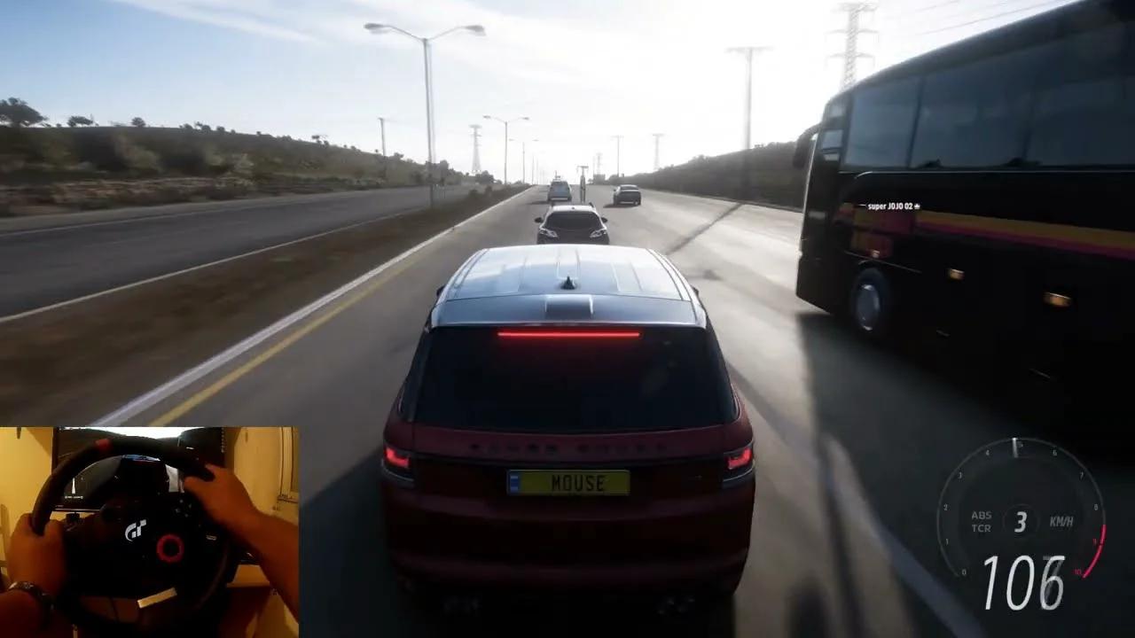 Range Rover Sport Red | Forza Horizon 5 | Gameplay | Logitech