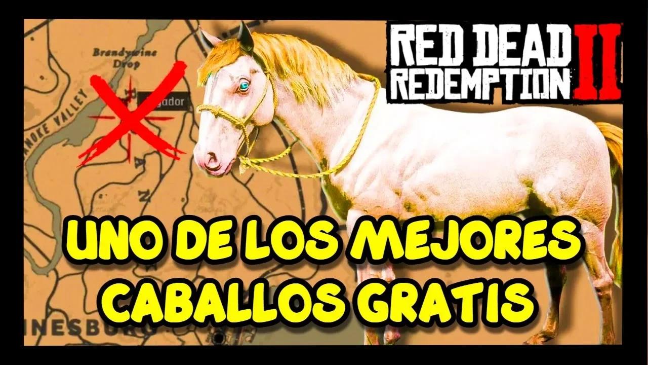 🔥 UNO de los MEJORES CABALLOS (GRATIS) de RED DEAD REDEMPTION 2 ...